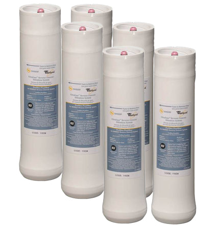 WHEERF Whirlpool Ultraease Water Filter Set for WHER25 Reverse Osmosis ...